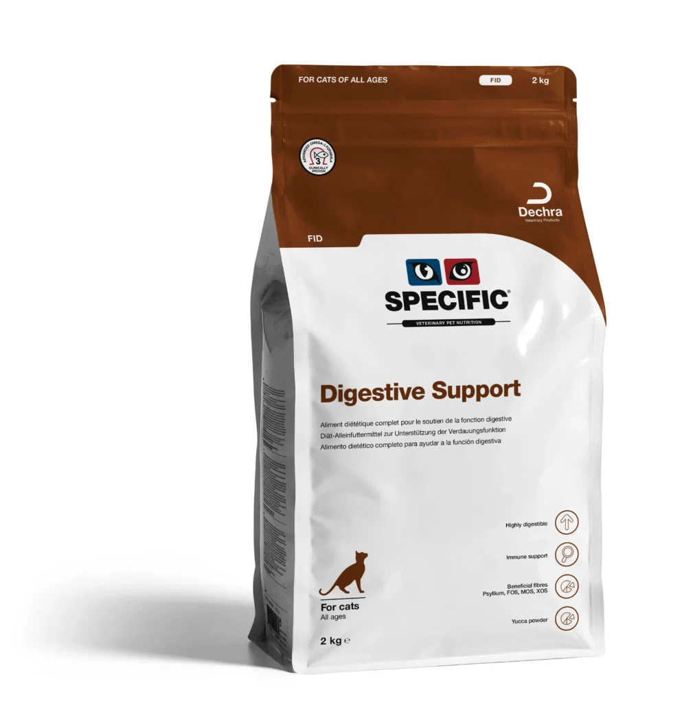 Alimento Digestivo para Gatos Adultos SPECIFIC Feline FID 2kg - Soporte ...