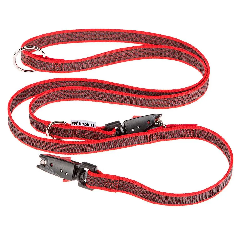 Ferplast Daytona Gummy Matic Leash GA20 200RED: Safety and Style for ...